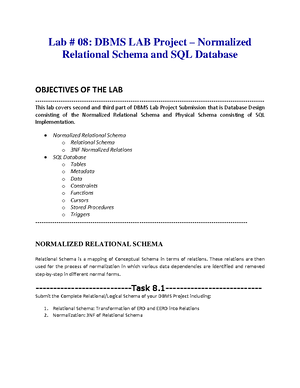 Dblab-4 - LABTASKS - LAB TASK: 04 Which artists have a start year after 1995? Query: Select name ...