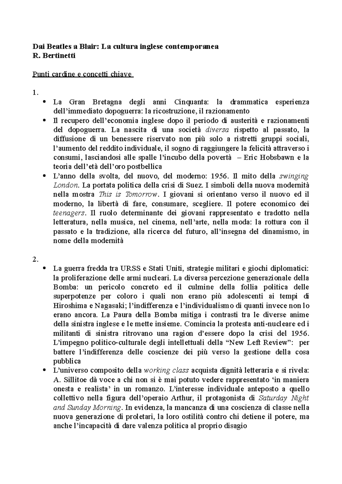 Bertinetti - DAI Beatles A Blair Parts 1 and 2 - Dai Beatles a Blair ...