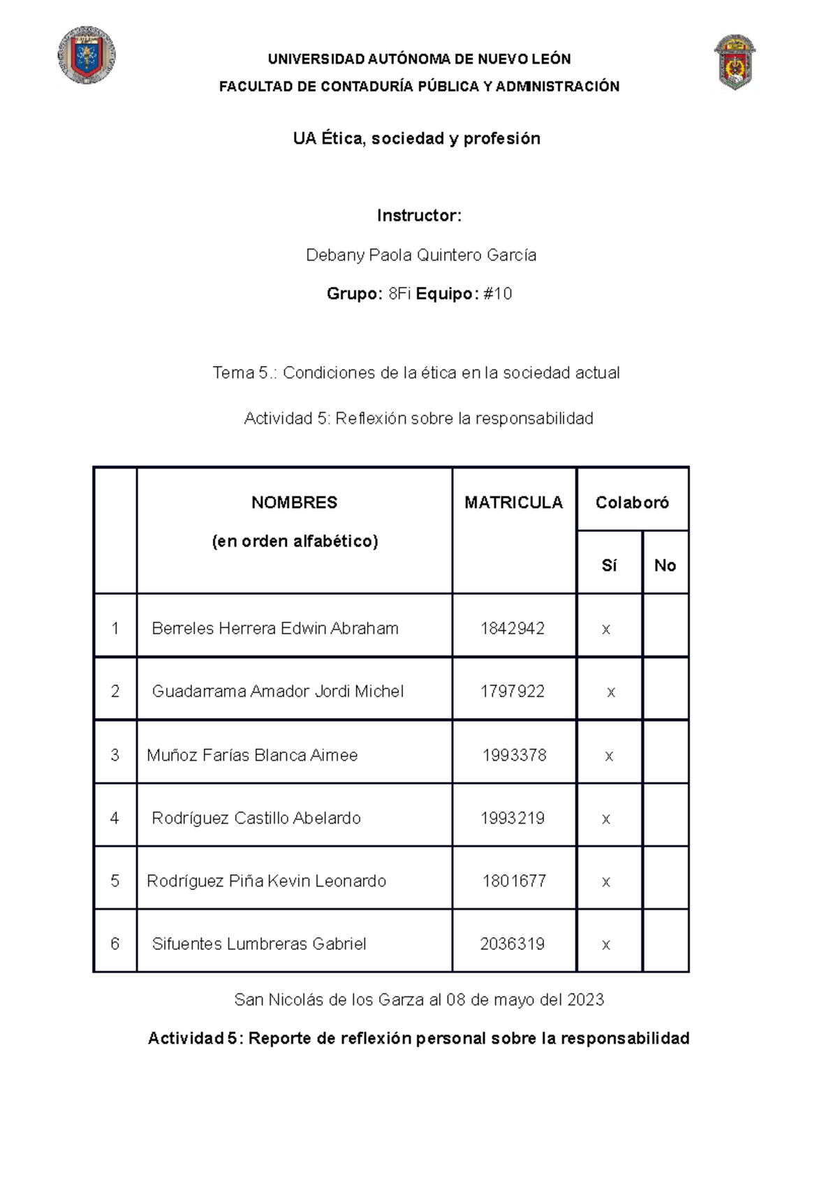 A5 8FI 10 - EVIDENCIA 2 - FACULTAD DE CONTADURÍA PÚBLICA Y ...