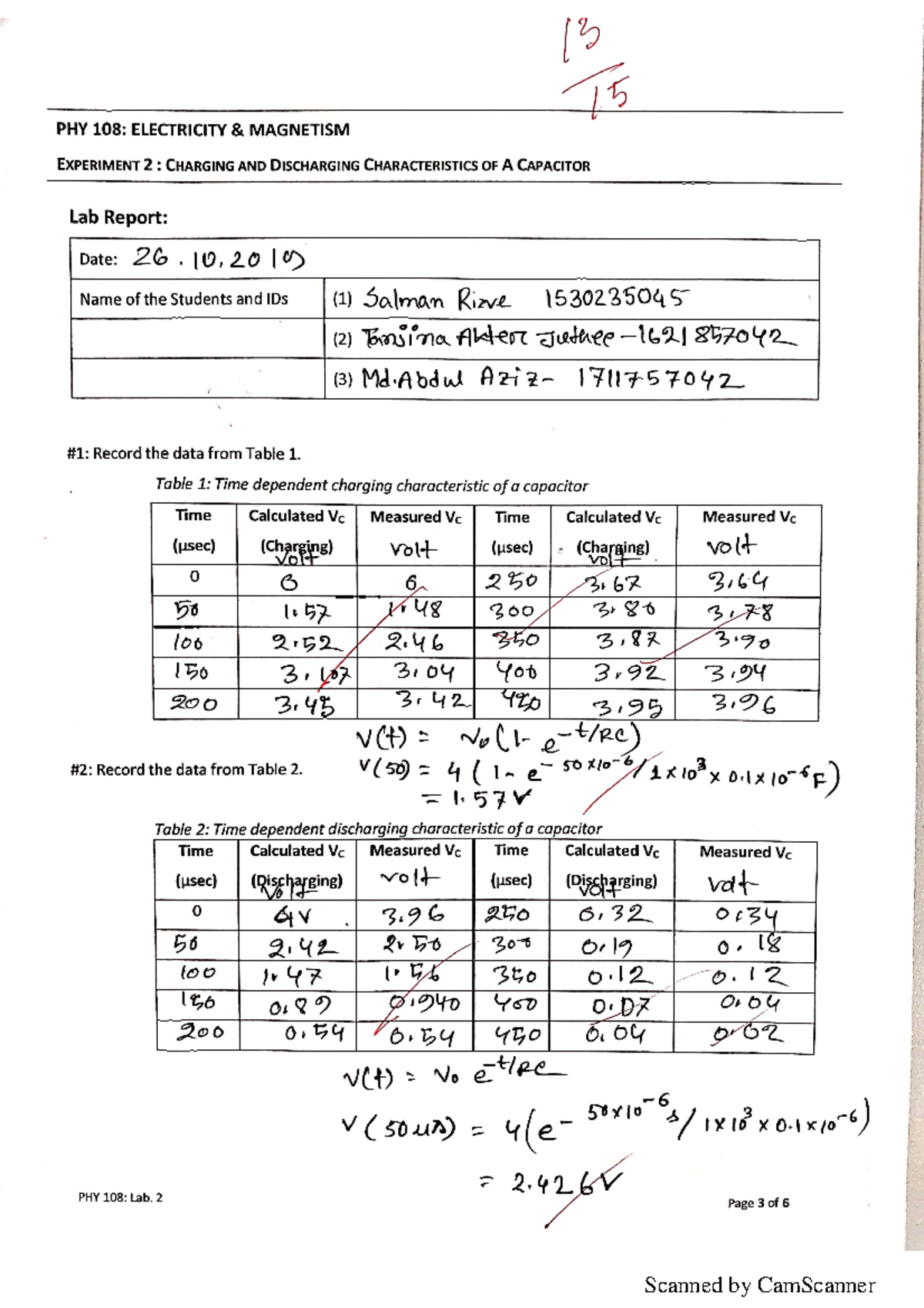 Phy lab 2 - Computer Architecture & Organization - Studocu