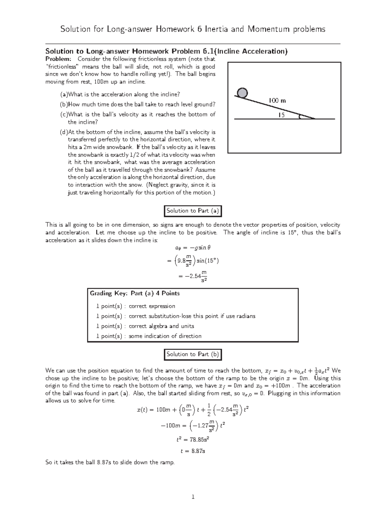 Homework-6-sln - Long Homework Solution 6 - Solution for Homework 6 ...