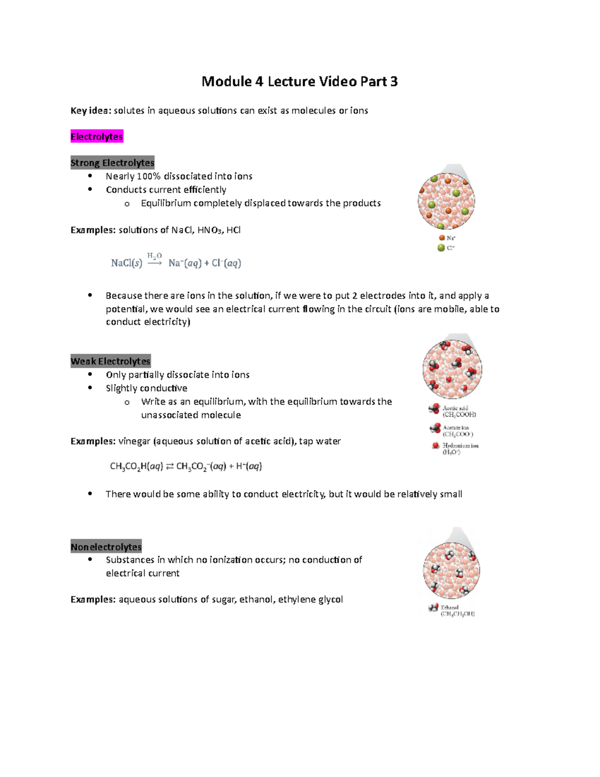 Module 4 Lecture Video Part 3 - Module 4 Lecture Video Part 3 Key idea ...