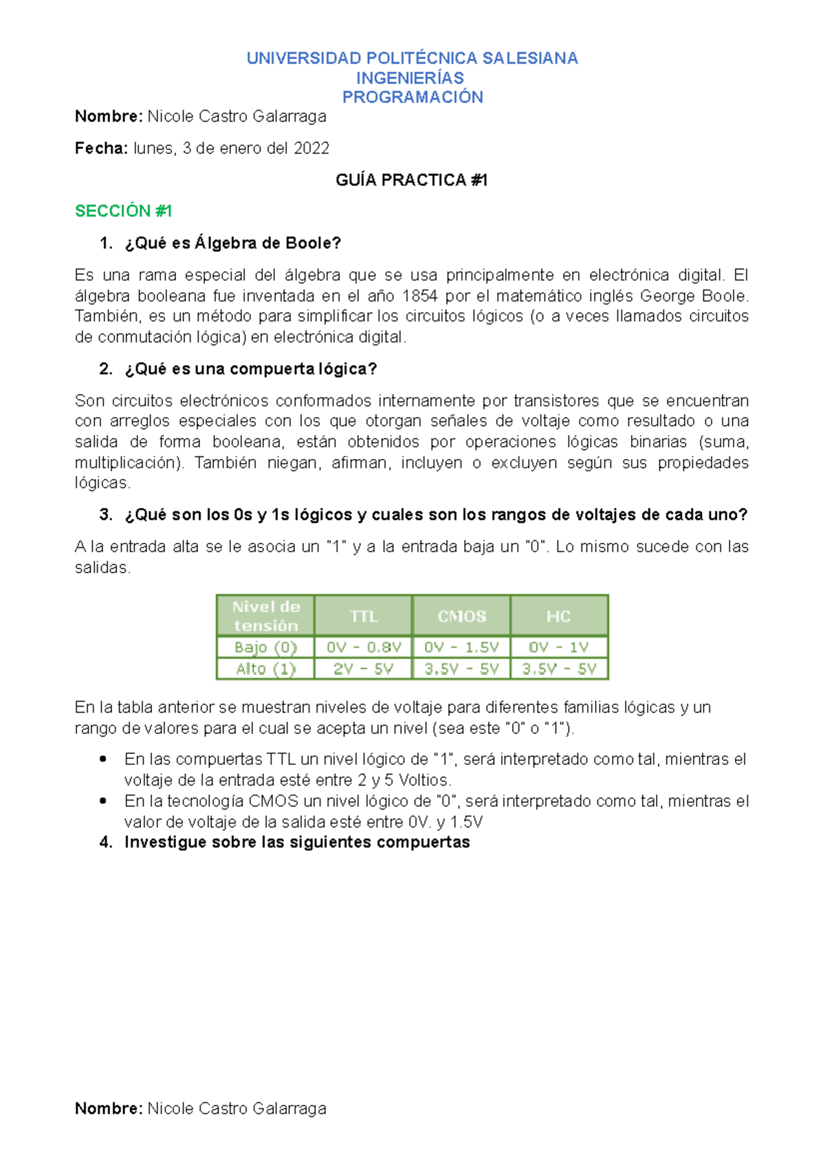 Guia pratica #1 - Guía practica de Programación Básica Datos ...