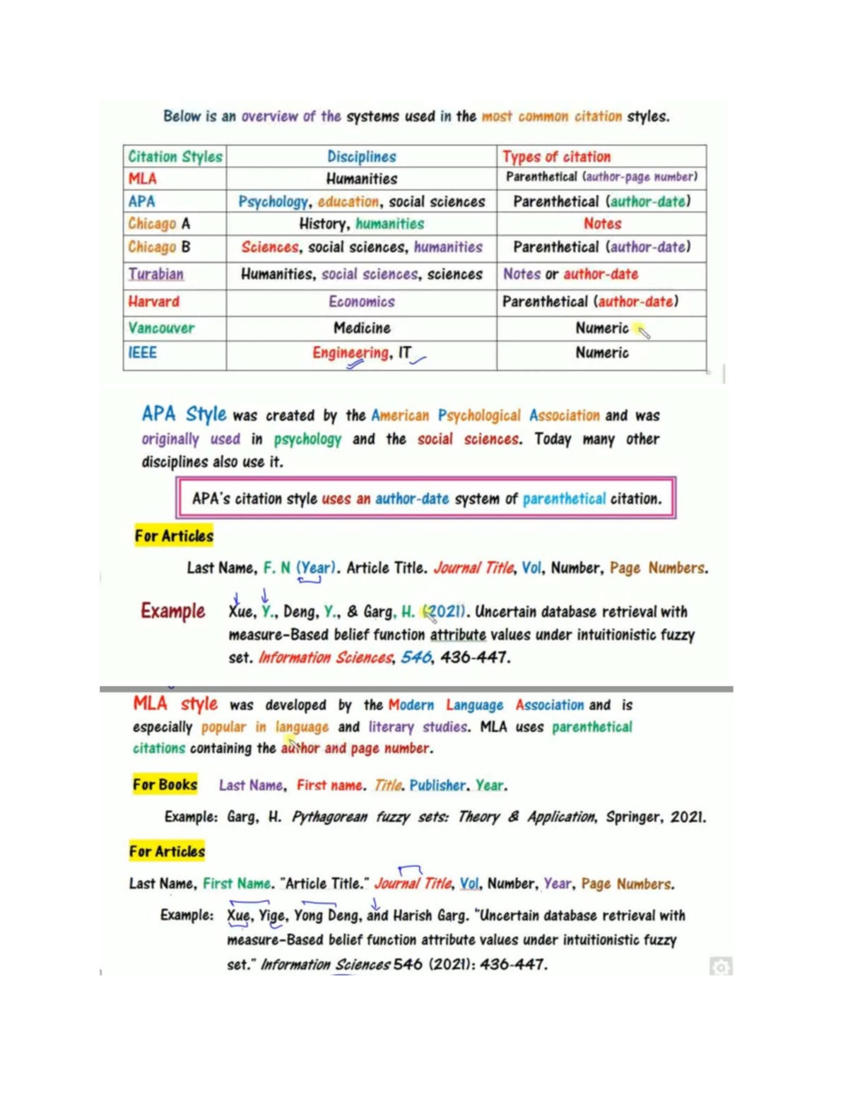 Citation - Why should I cite sources? Giving credit to the original ...