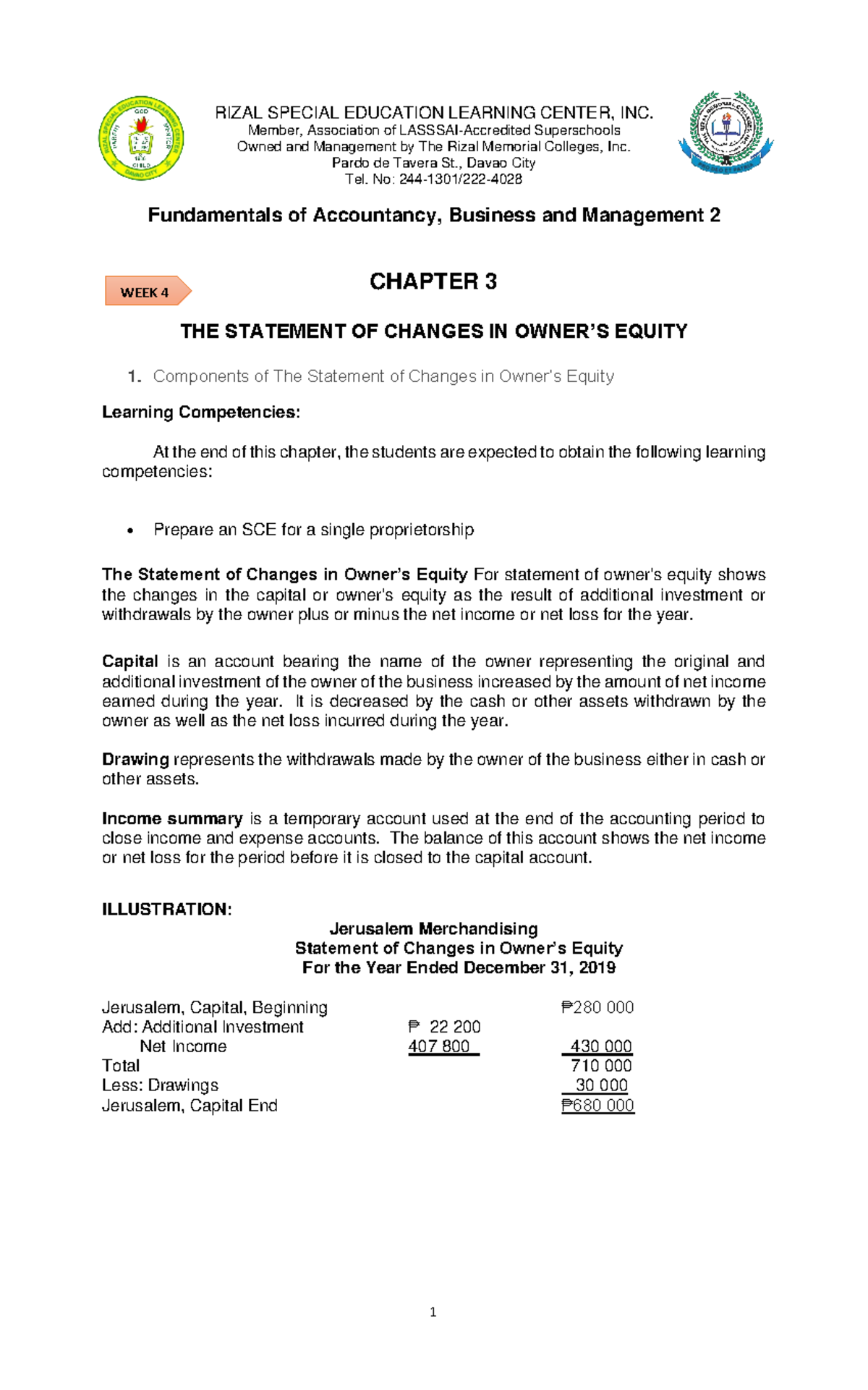 ABM3 Week4 Q1 shs abm strand - 1 RIZAL SPECIAL EDUCATION LEARNING ...