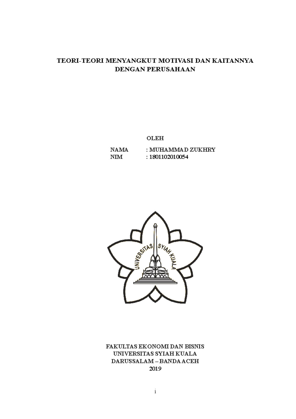 Teori Motivasi DAN Kaitan Dengan Perusahaan - TEORI-TEORI MENYANGKUT ...