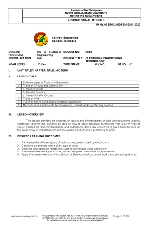 IM-Machinery DC and AC example problems - NUEVA VIZCAYA STATE ...