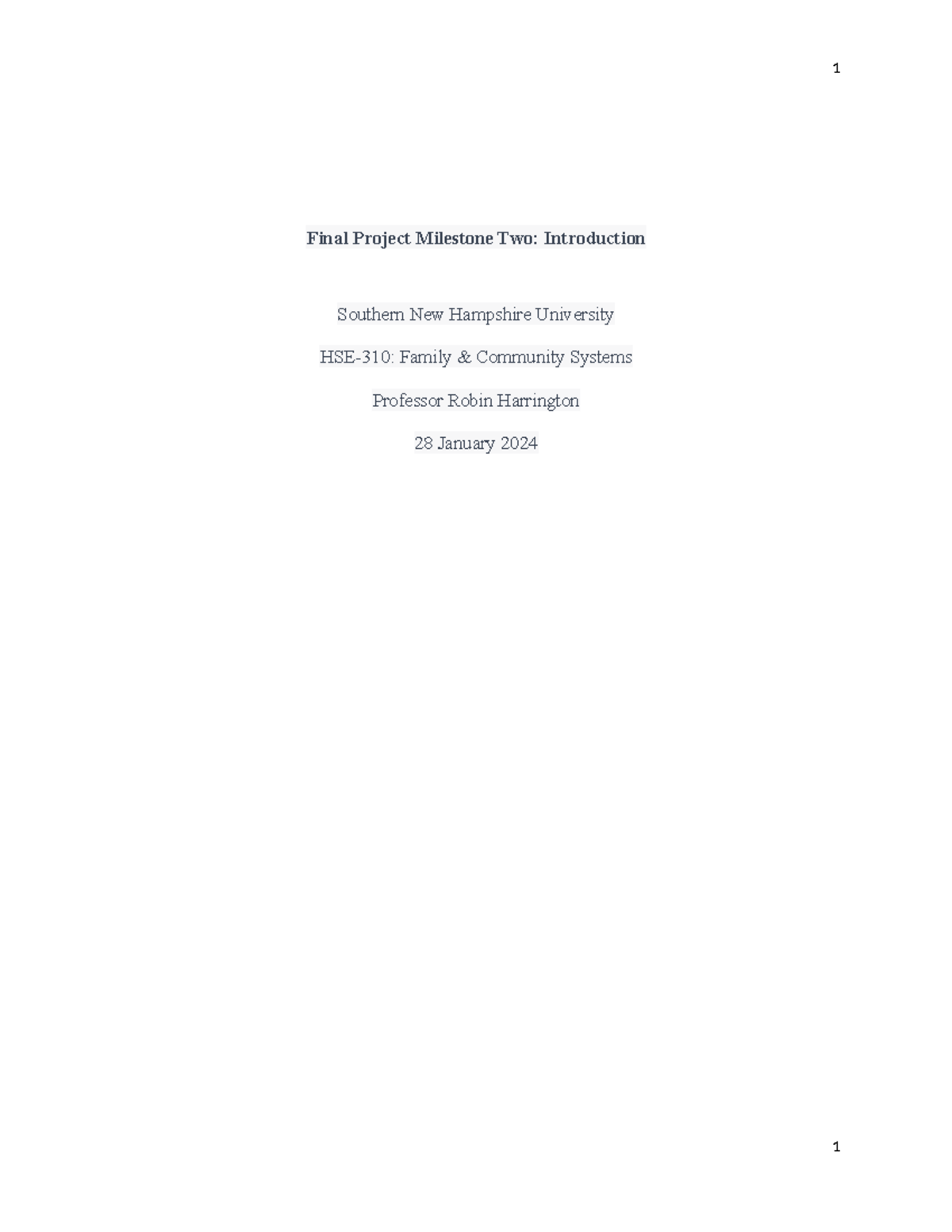 HSE-310 3-2 Final Project Milestone Two - Final Project Milestone Two ...