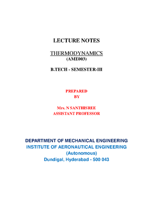 Basic Thermodynamics - Textbook - Studocu