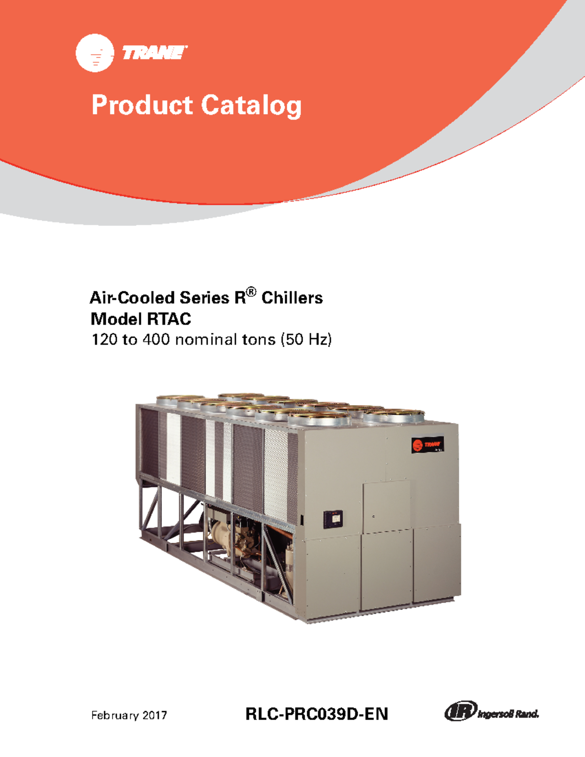 Air Cooled Series R Chillers Model RTAC - Air-Cooled Series R ...