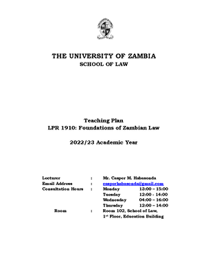 Legal Process Lecture Notes - UNIT 1 INTRODUCTION TO LAW What is ‘law ...