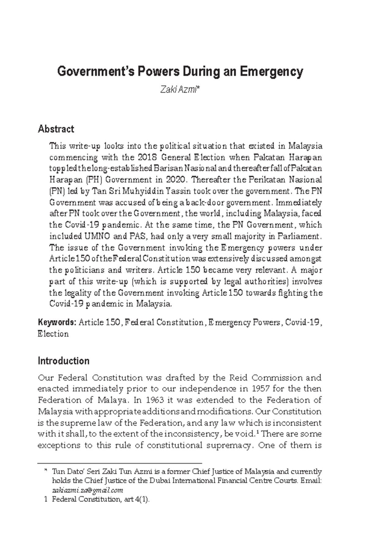 02a.-governments-powers-during-an-emergency - Government’s Powers ...