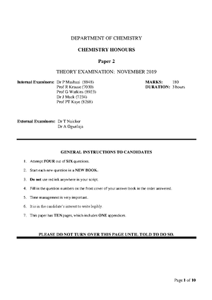 Chemistry 101 June 2018 - RHODES UNIVERSITY DEPARTMENT OF CHEMISTRY ...