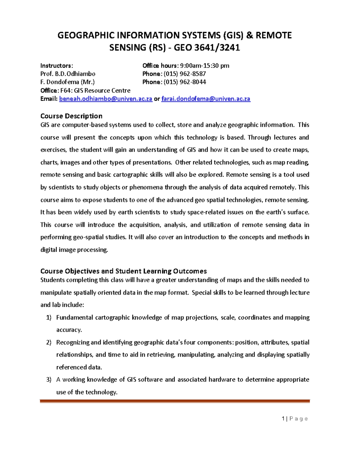 3641- GIS and Remote Sensing 2020 Final-1 - GEOGRAPHIC INFORMATION ...