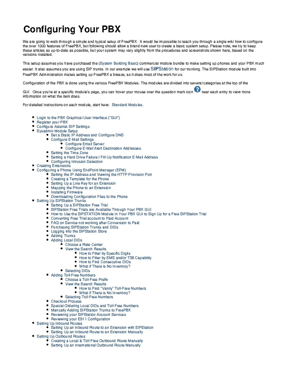 Free PBX Setup and PBX Configuration Step by Step 1 - Configuring Your ...