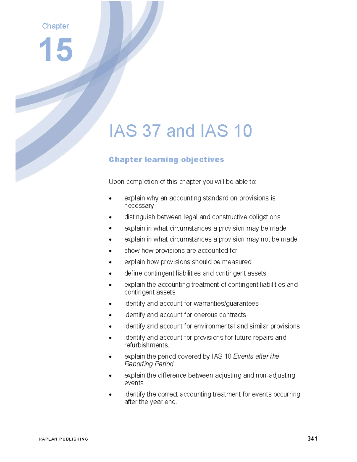 IAS 10 IAS 37 18102023 100411 pm - IAS 37 and IAS 10 Chapter learning ...