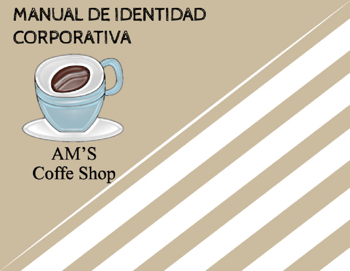 Manual AMS Coffe - diseño - INDICE - Studocu