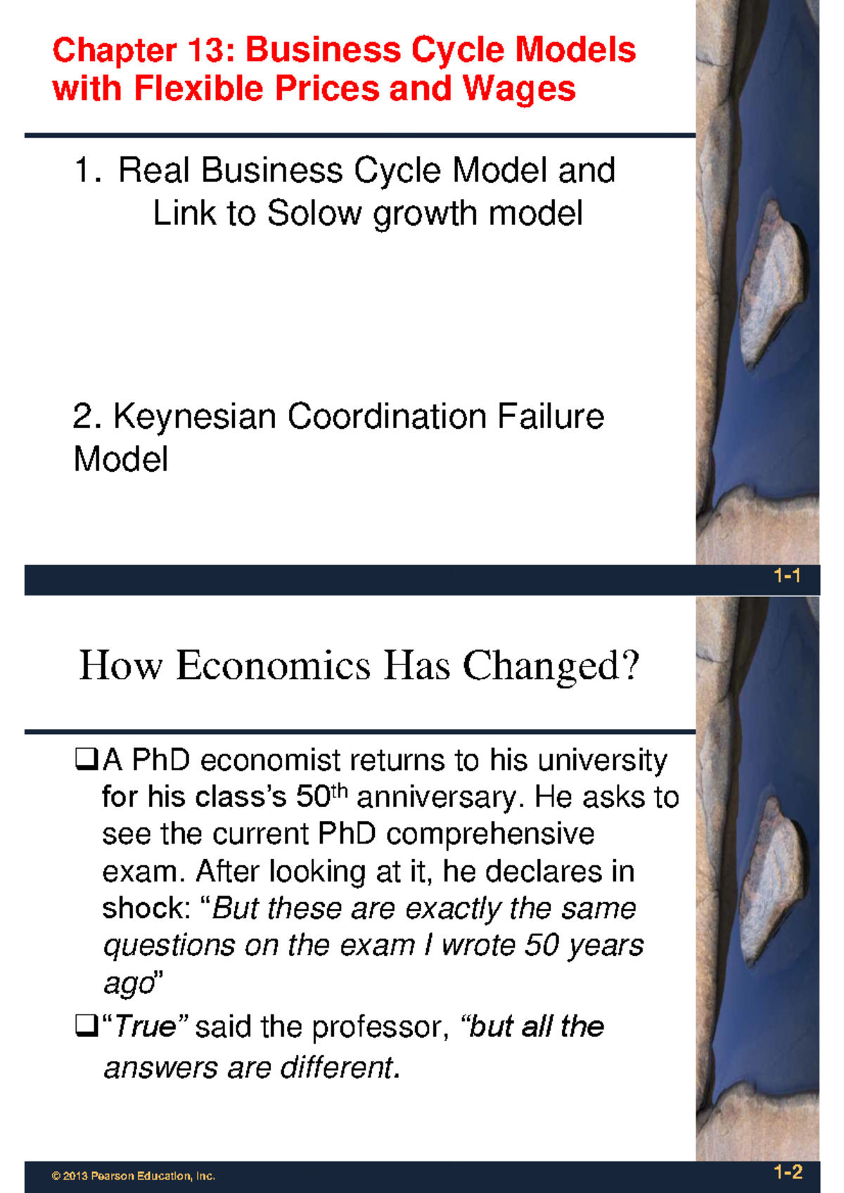 Lesson 11 - P2 (CH13) Final - 1 - 1 Chapter 13: Business Cycle Models ...