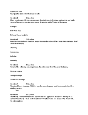 3-1 Quiz - Quiz for module 3. - Ricardo Strong (username: ricardo@snhu ...
