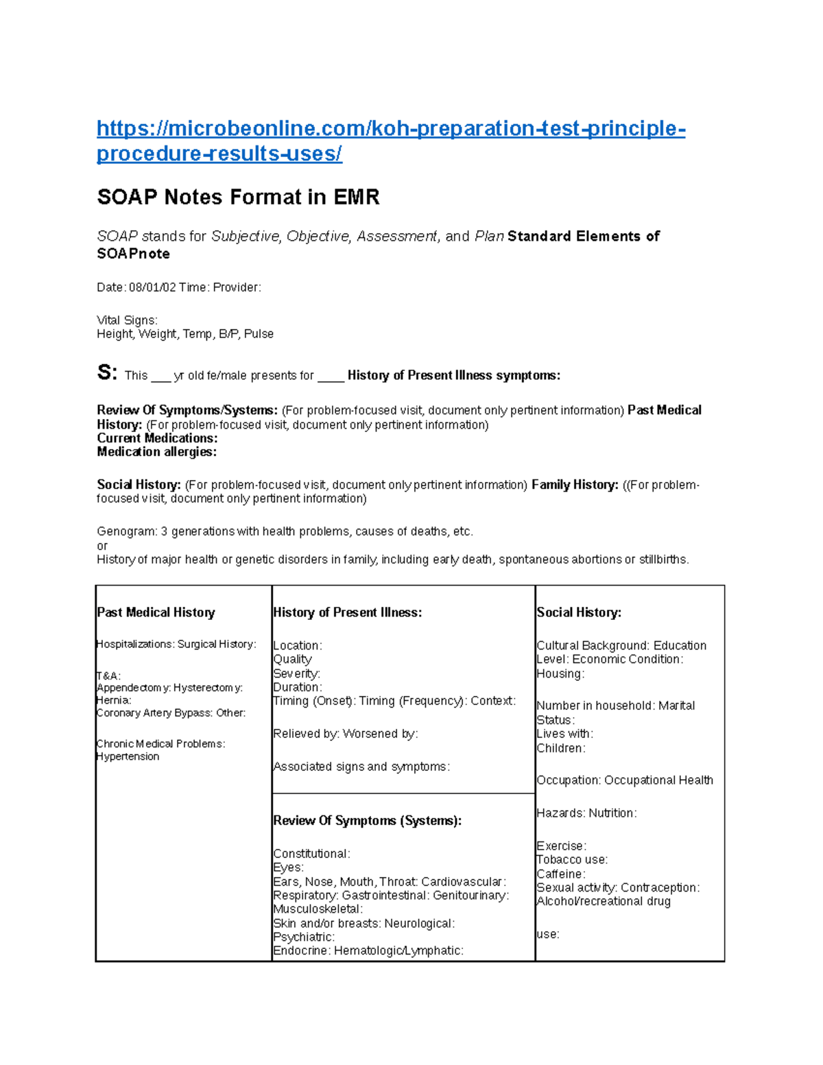 Health assessmet - study guide - microbeonline/koh-preparation-test ...