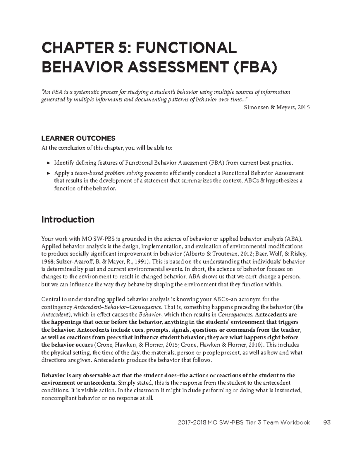 5 - answer sheet - 2017-2018 MO SW-PBS Tier 3 Team Workbook 93 CHAPTER ...