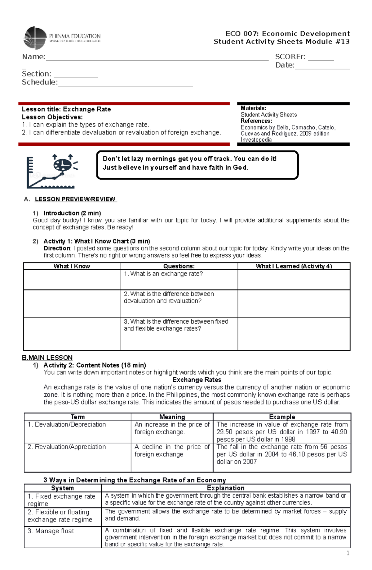 ECO-007 SAS13 - eco 007 - ECO 007: Economic Development Student ...
