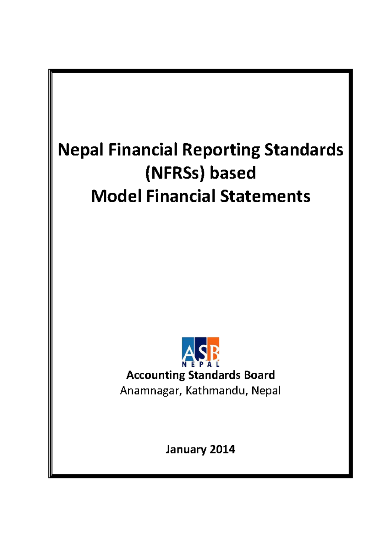 248499 Model Financial Statements-ASB-2013 -With Live Data (Final ...