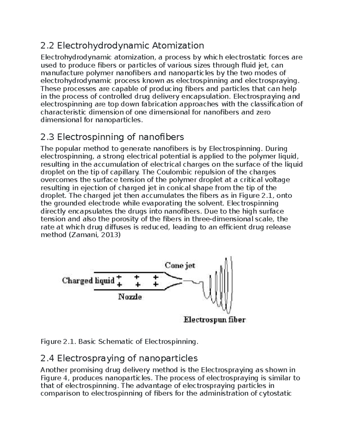 Electrohydrodynamic Atomization - LAWM49 - Sunderland - Studocu