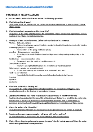 Module 1 TEACHING ENGLISH IN THE ELEMENTARY GRADES (LANGUAGE) - ELED ...