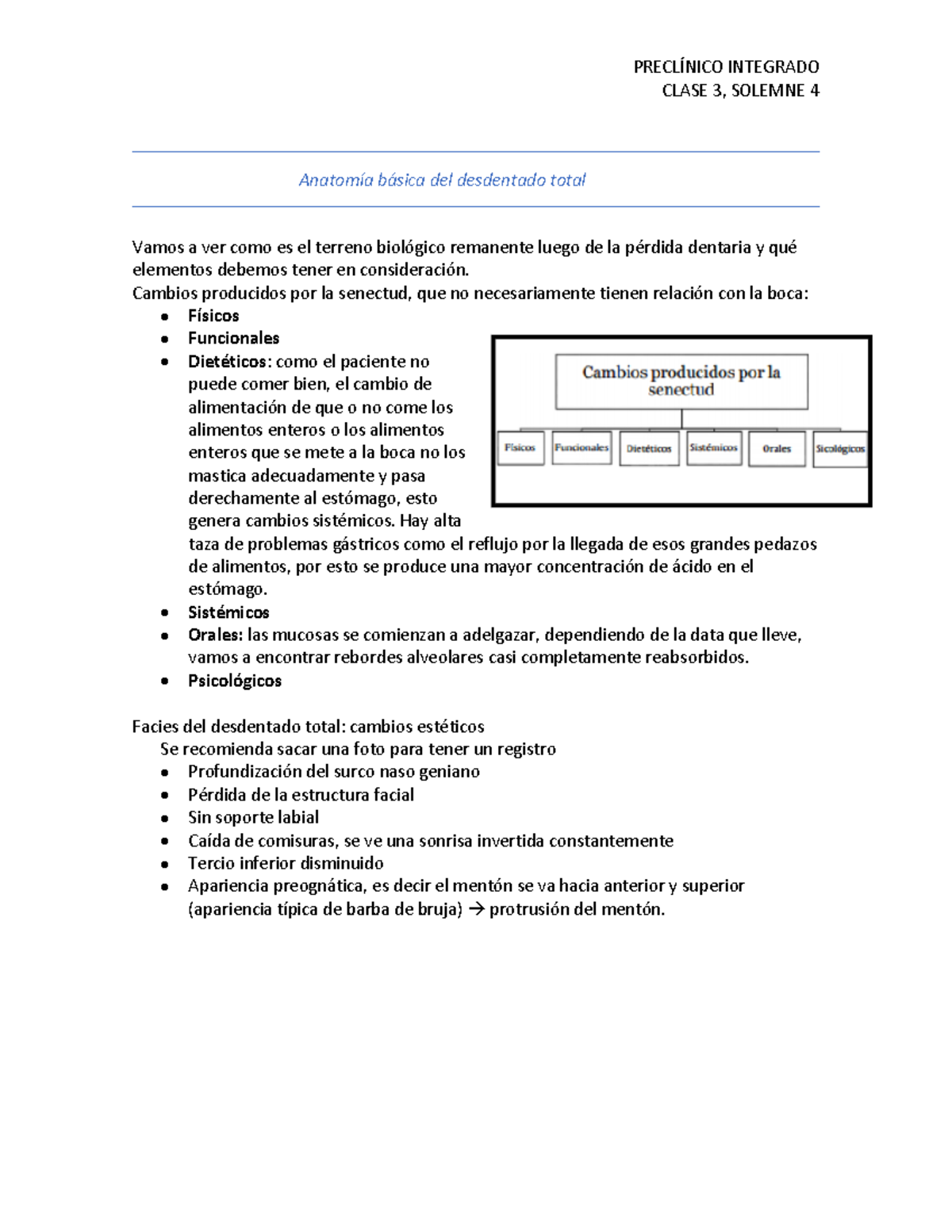 Anatomía Básica del Desdentado Total - PRECLÍNICO INTEGRADO CLASE 3 ...