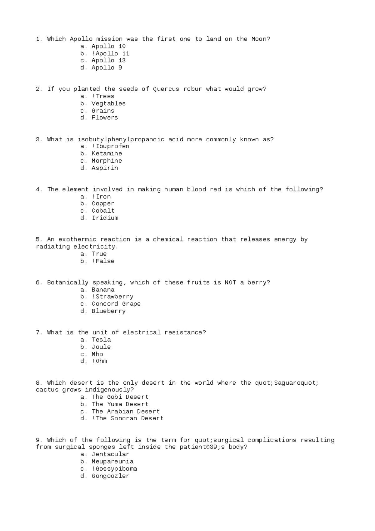 ENVI293 Practice 6 - Schoolwork help - Which Apollo mission was the ...