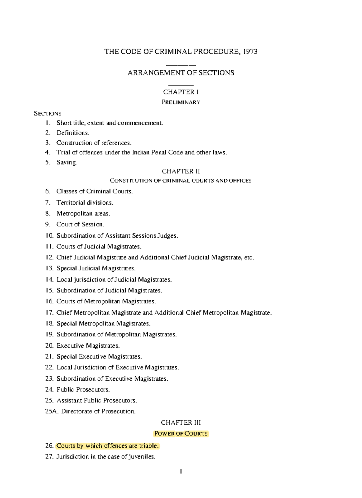 A1974 02 Updated Criminal Procedure Code THE CODE OF CRIMINAL