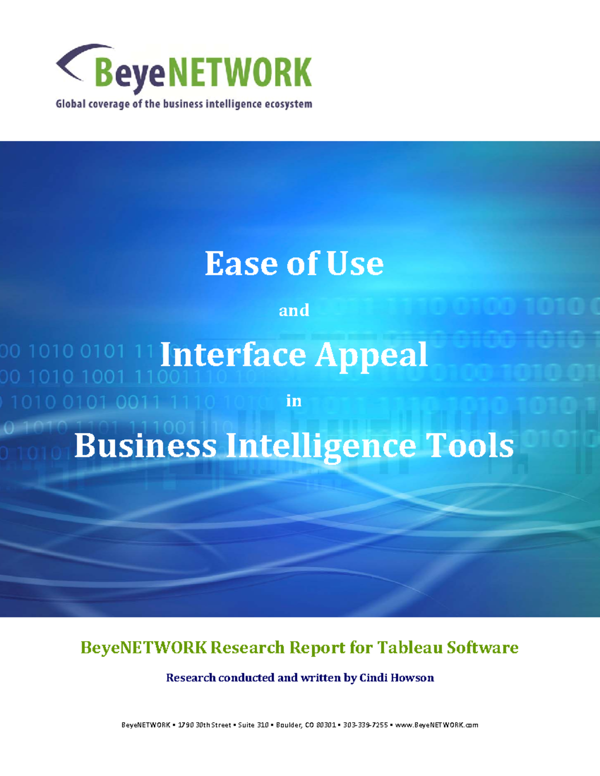 Ease of Use Interface Appeal BI Tools - Ease of Use and Interface ...