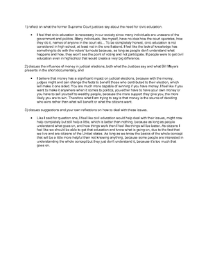 Doc'14 - Assignment Essay Rough Draft - 1) Reflect on what you have learned from the above - Studocu