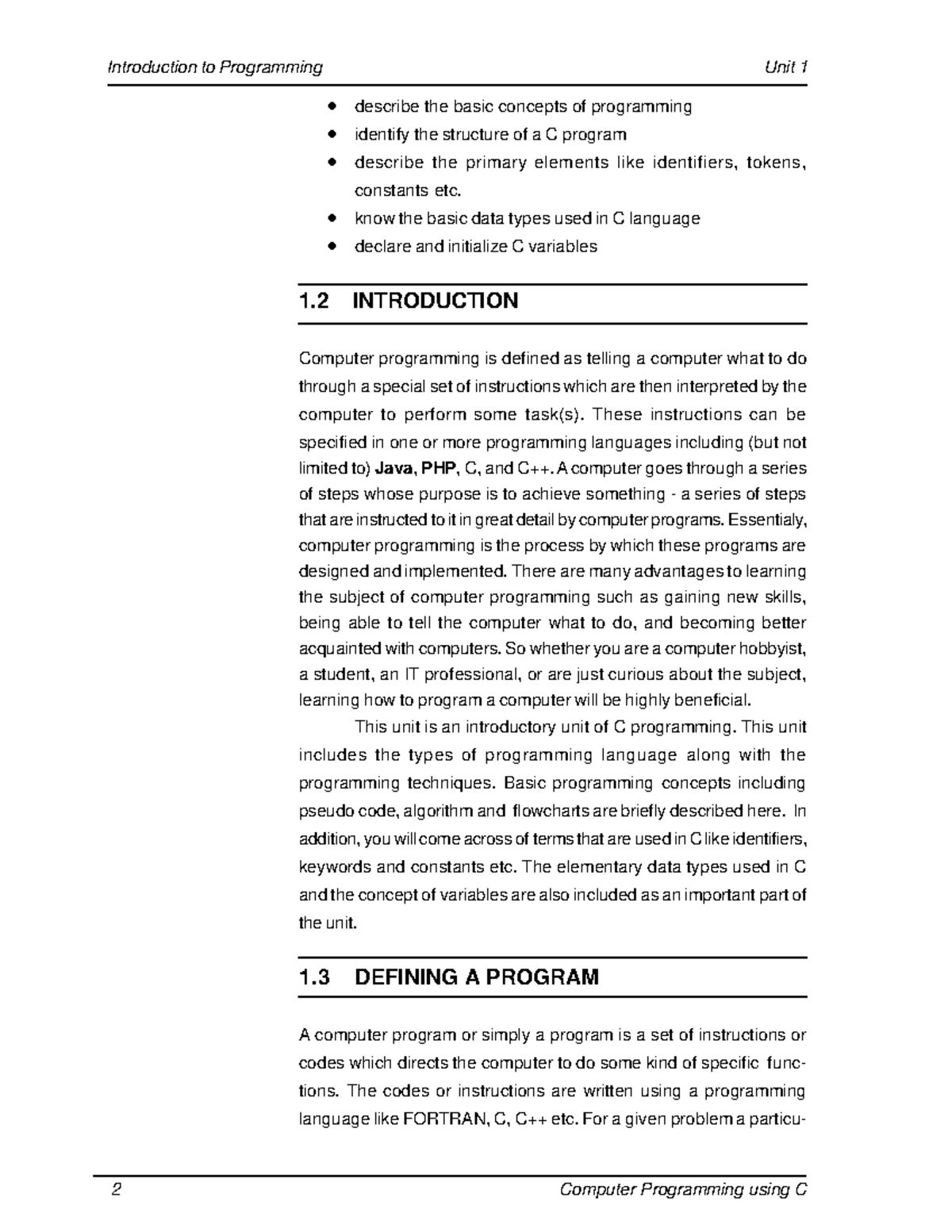 Diff Bw Oop And Pop Notes O Example Java Copy Code Int I 0 Do