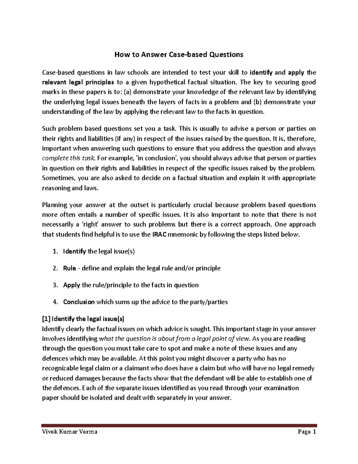 How-to-answer - This is only a sample of answer it can be right or ...