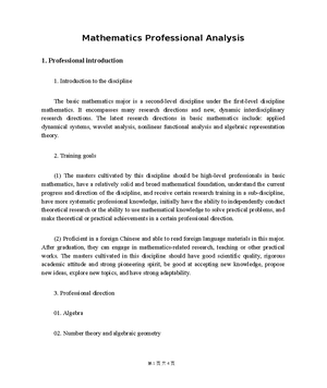 Reflections on mathematics teaching - Learning Objectives: The teachers ...