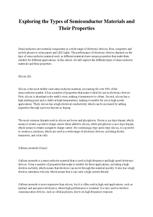 An Overview of Semiconductor Manufacturing Processes - The process ...
