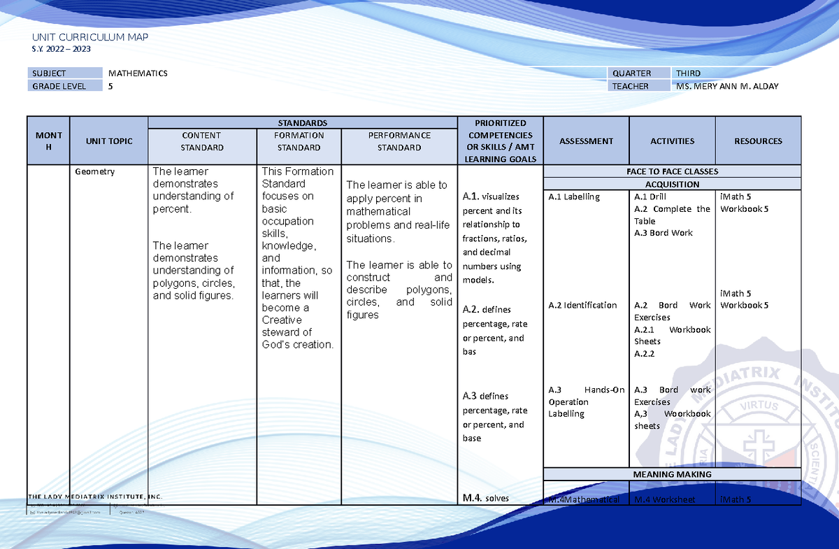 UCM math 5 - 3rd - hdfirulfjcmcbhiru - UNIT CURRICULUM MAP S. 2022 – 2023 SUBJECT MATHEMATICS ...