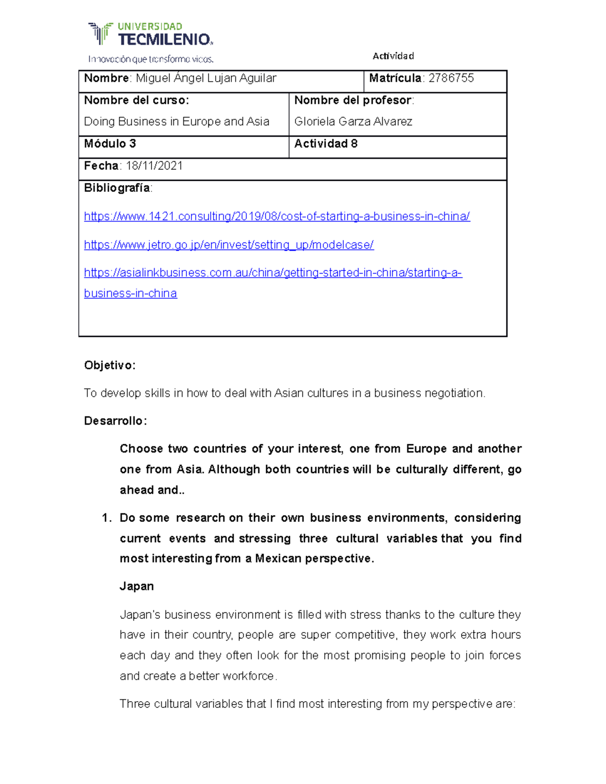 Actividad 8 - oiuytre - Nombre : Miguel Ángel Lujan Aguilar Matrícula ...