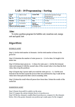 LAB 3 - Programs on List Operations - LAB-3 Programs on List Operations ...