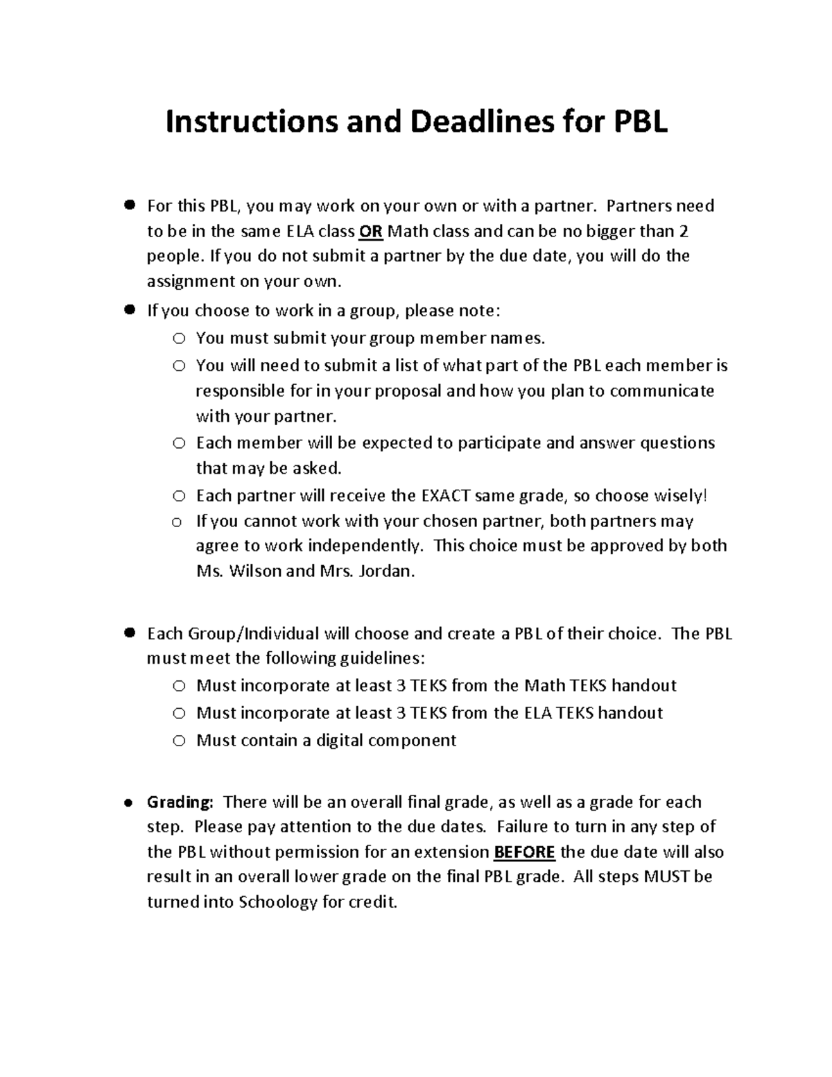 8 2020-2021 Instructions and Deadlines for PBL Distance Learning PDF ...