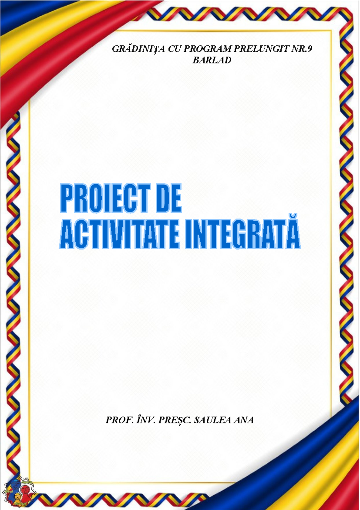 Proiect didactic inspectie speciala Ana Saulea decembrie 2023 - GRĂDINI ...
