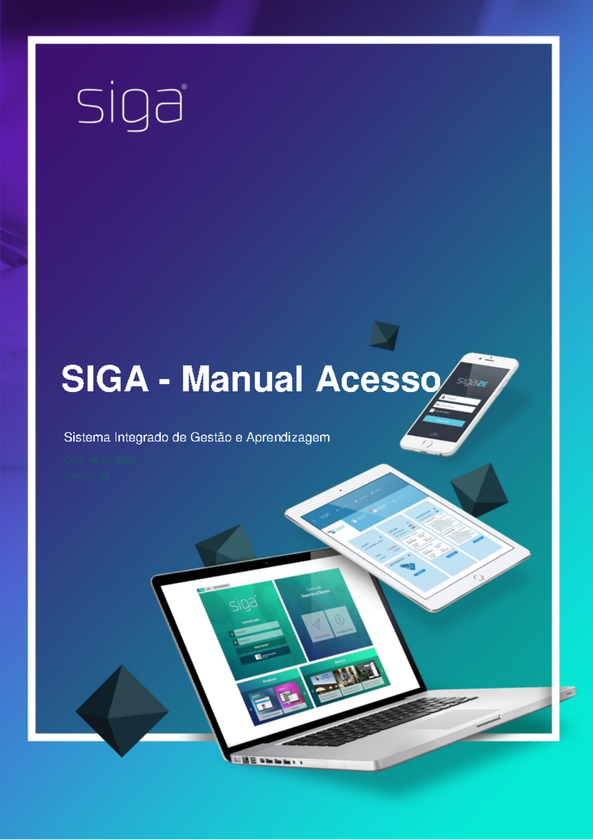 SIGA manual acesso - Resumos - SIGA - Manual Acesso Sistema Integrado ...