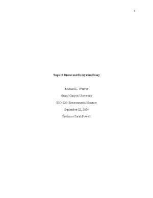 Restoration Pamphlet BIO-220 - PLASTIC IN THE OCEAN There are more than ...