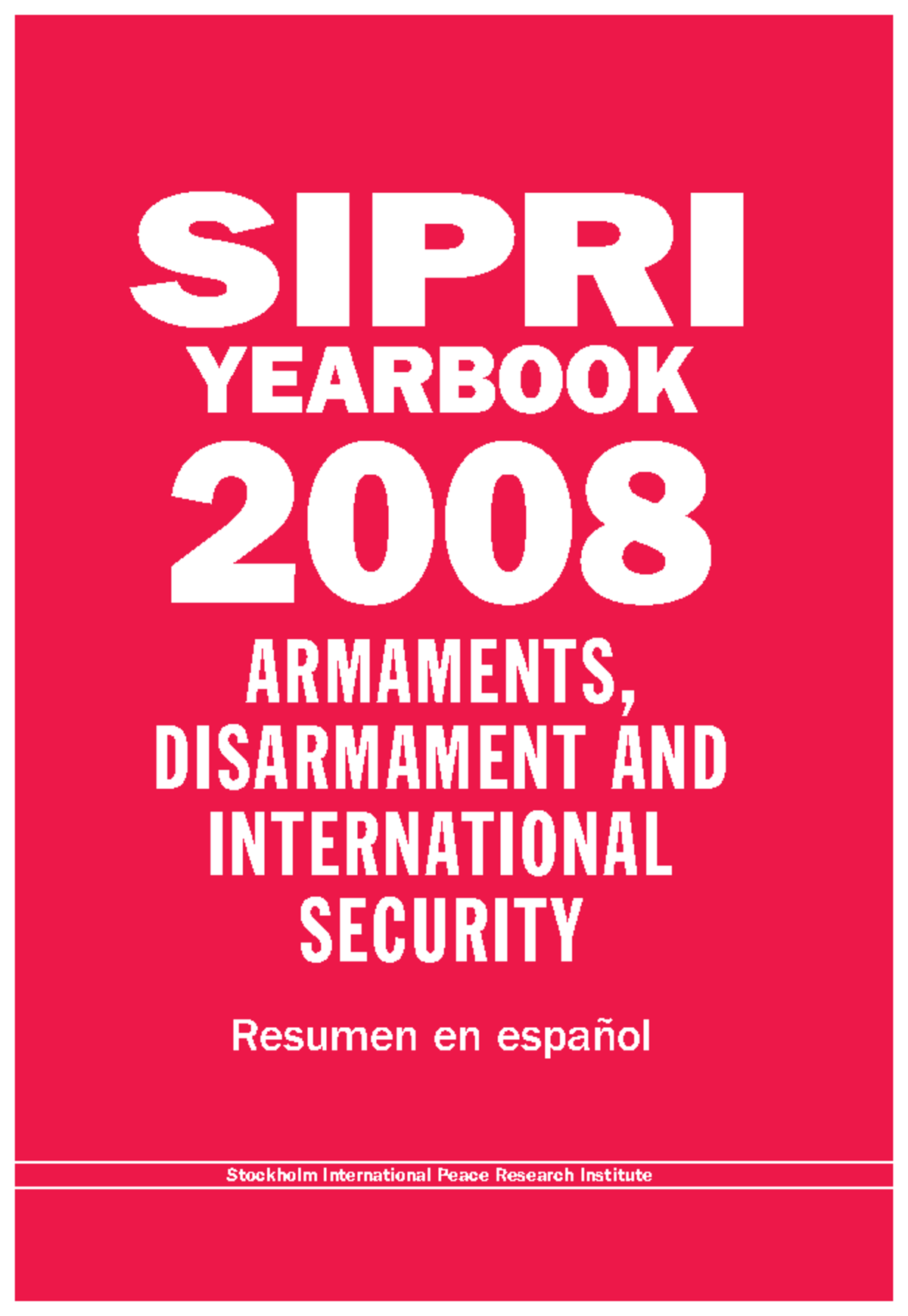 Sipri Yearbook 2008 ESP - Historia del pensamiento jurídico y político ...