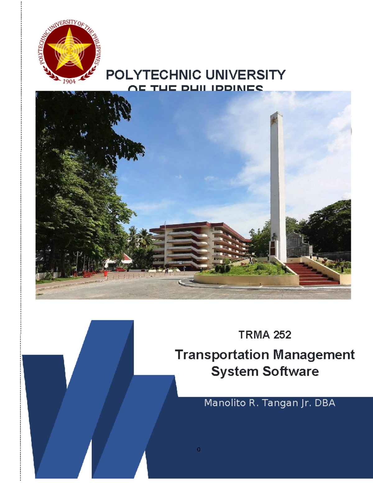 TMS- Module NEW - instructional material - POLYTECHNIC UNIVERSITY OF ...