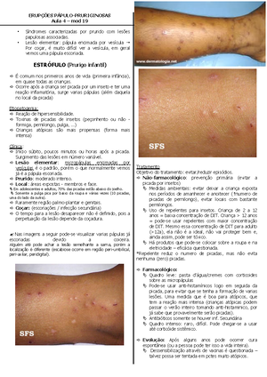 AULA3 - DST (tabela) - Resumo Dermatologia - CANCRO Cancro Duro Goma RY ...