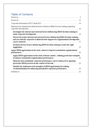 unit 6 MSBP Assignment - Pearson Higher Nationals in Business Unit 06 ...