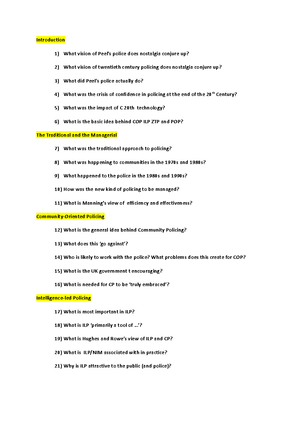 The Structure, Roles, and Functions of the UK Police - Introduction to ...